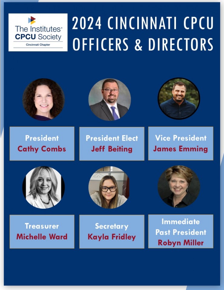 CPCU - Cincinnati - Public Announcements